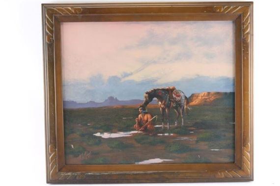 Hermon Adams | Distant Thunder | MutualArt
