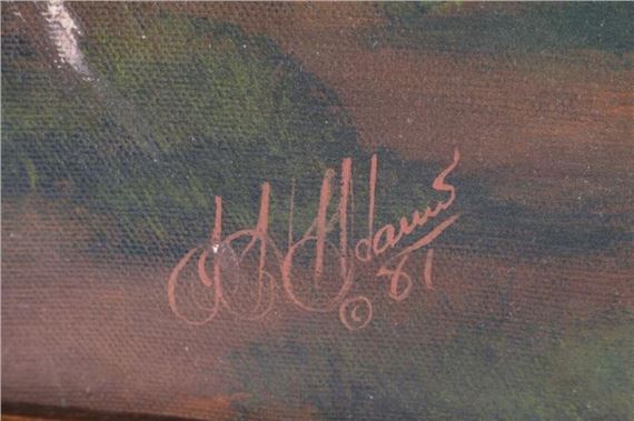 Hermon Adams | Distant Thunder | MutualArt