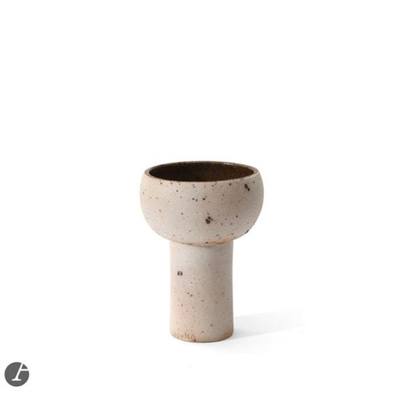 Elisabeth Joulia | Modernist chalice bowl (1958) | MutualArt
