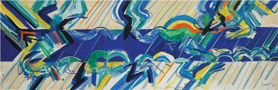 Edo Murtic | Abstraction [1974 (Circa 17) | MutualArt