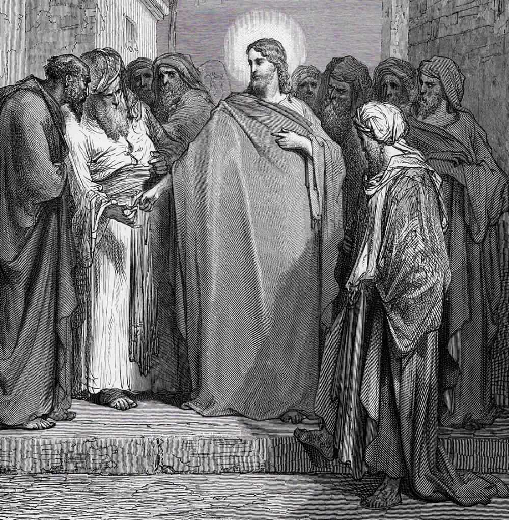 Gustave Doré | Christ and the Tribute Money (1880) | MutualArt