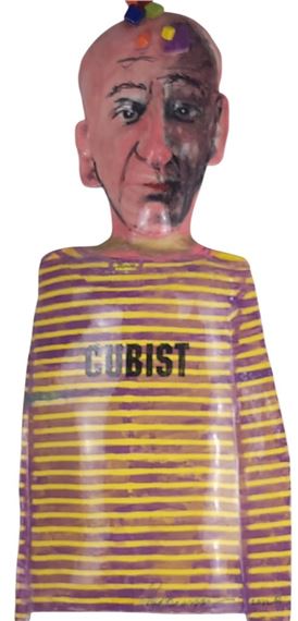 Ray Gross | CUBIST PICASSO MASK | MutualArt