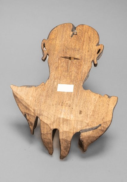 Pierre Dedieu | Mask with happy face (1962) | MutualArt