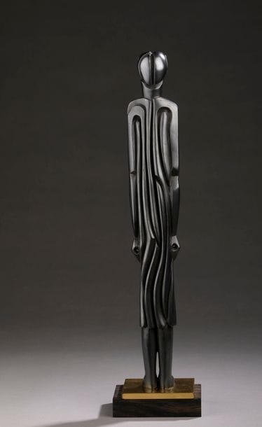 Pierre Dedieu | Solemn draped figure (1955) | MutualArt