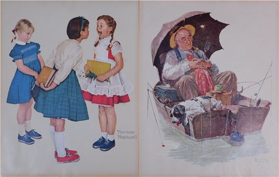 Norman Rockwell | Pair of Prints (1972) | MutualArt