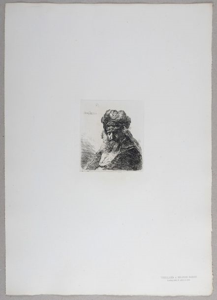 Rembrandt van Rijn | Veillard with Big Beard (1880) | MutualArt
