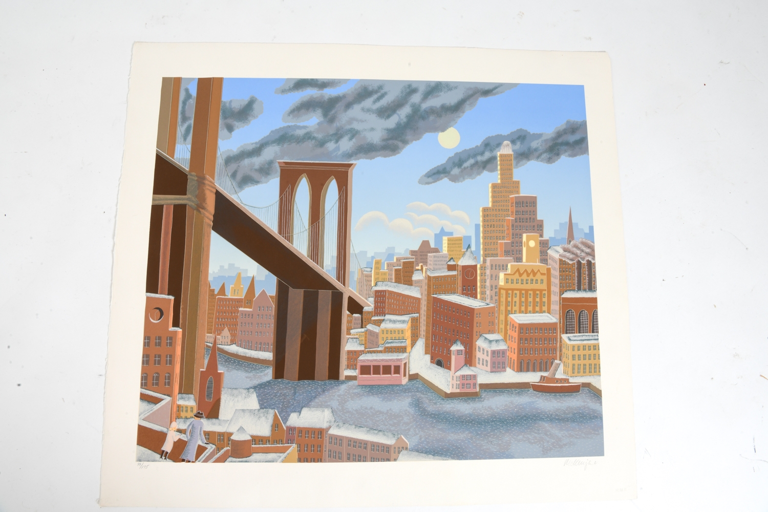 Thomas McKnight | BROOKLYN BRIDGE | MutualArt