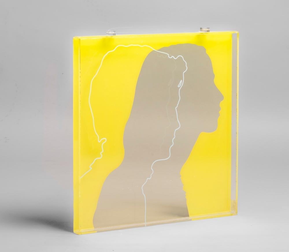 Lourdes Castro | Ombre Portée Cynthia et Wade (1968) | MutualArt
