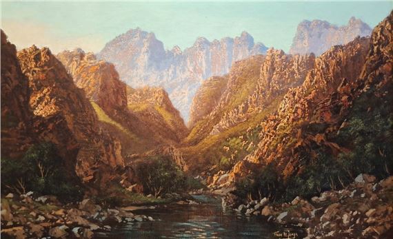 Tinus‏ de Jongh | Boland Kloof | MutualArt