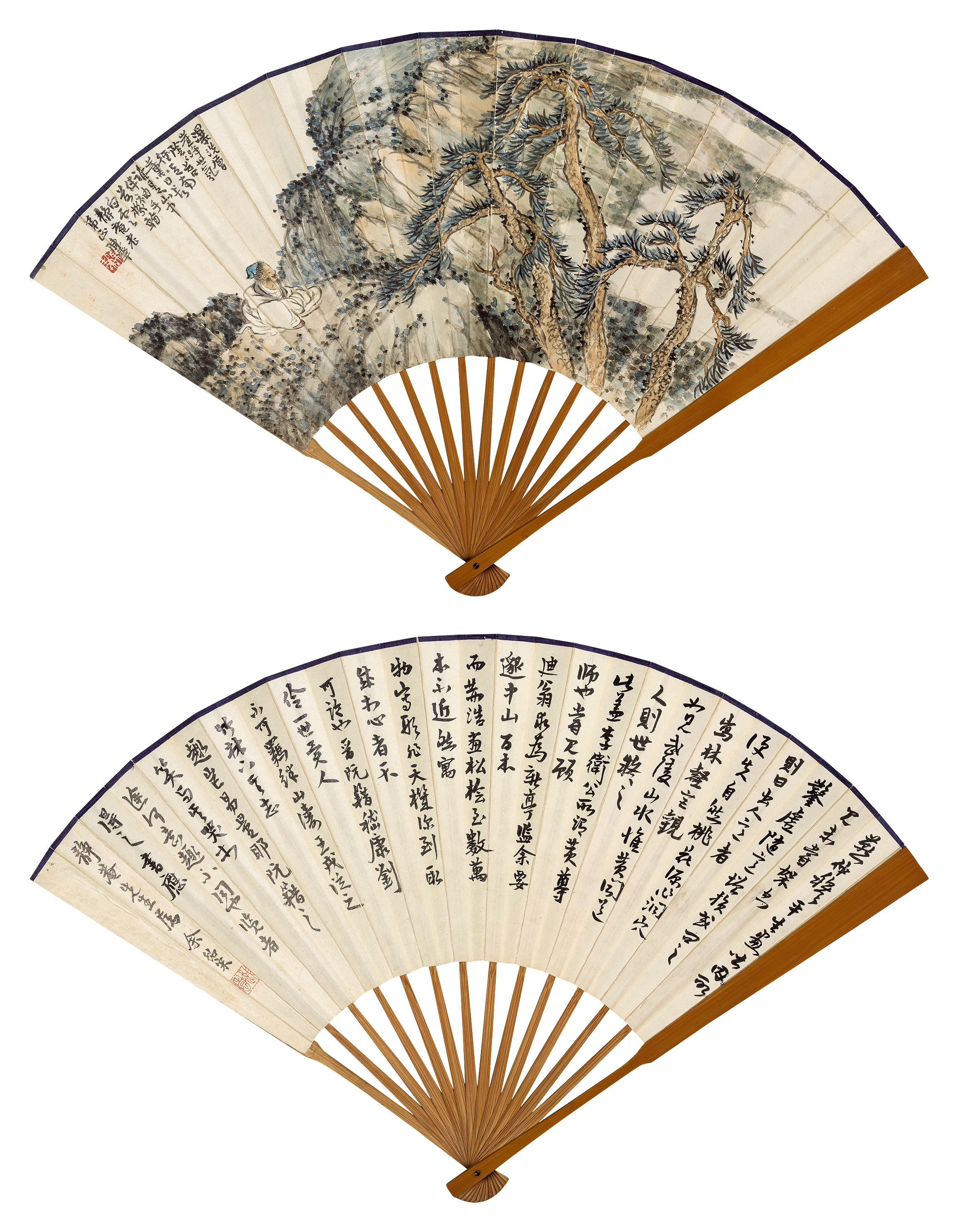 Chen Banding | LANDSCAPE AND CALLIGRAPHY | MutualArt