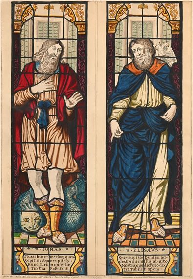 William Fowler | The North Window in the Ante-chapel, Lincoln College ...