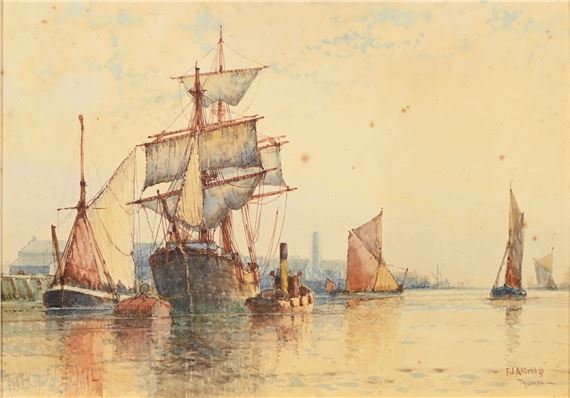 Frederick James Aldridge | Thames | MutualArt