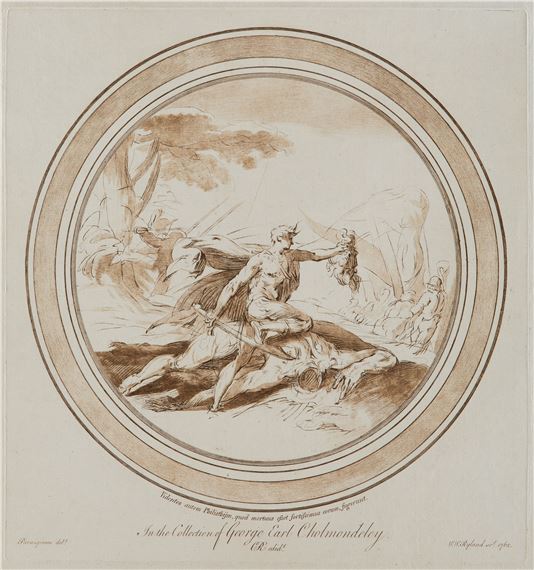 William Wynne Ryland | David and Goliath (1762) | MutualArt