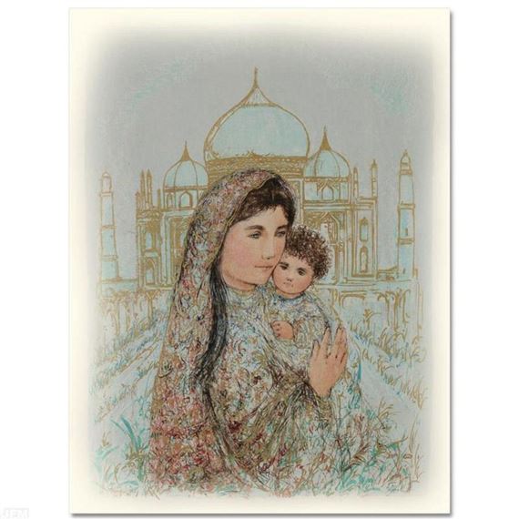 Hibel Edna | Majesty at the Taj Mahal | Compare similar artworks | MutualArt