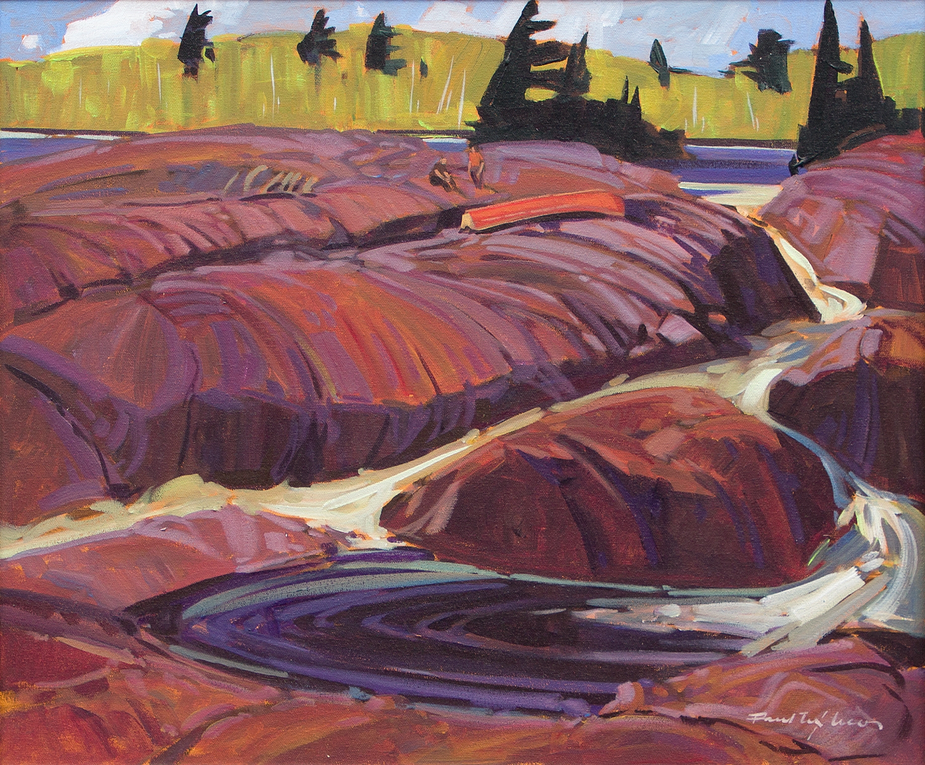 Lecor Paul | Rocky Stream | Compare similar artworks | MutualArt