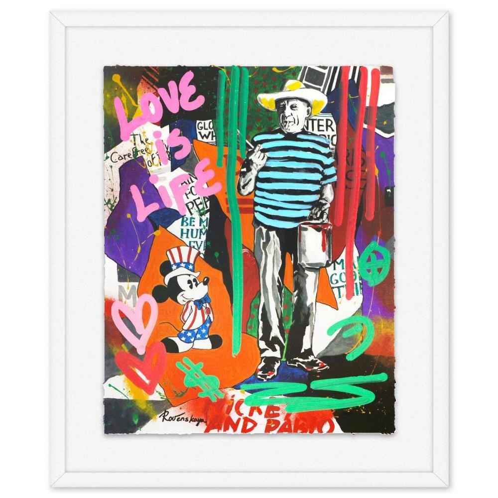 Nastya Rovenskaya | Pablo Picasso In Action | MutualArt