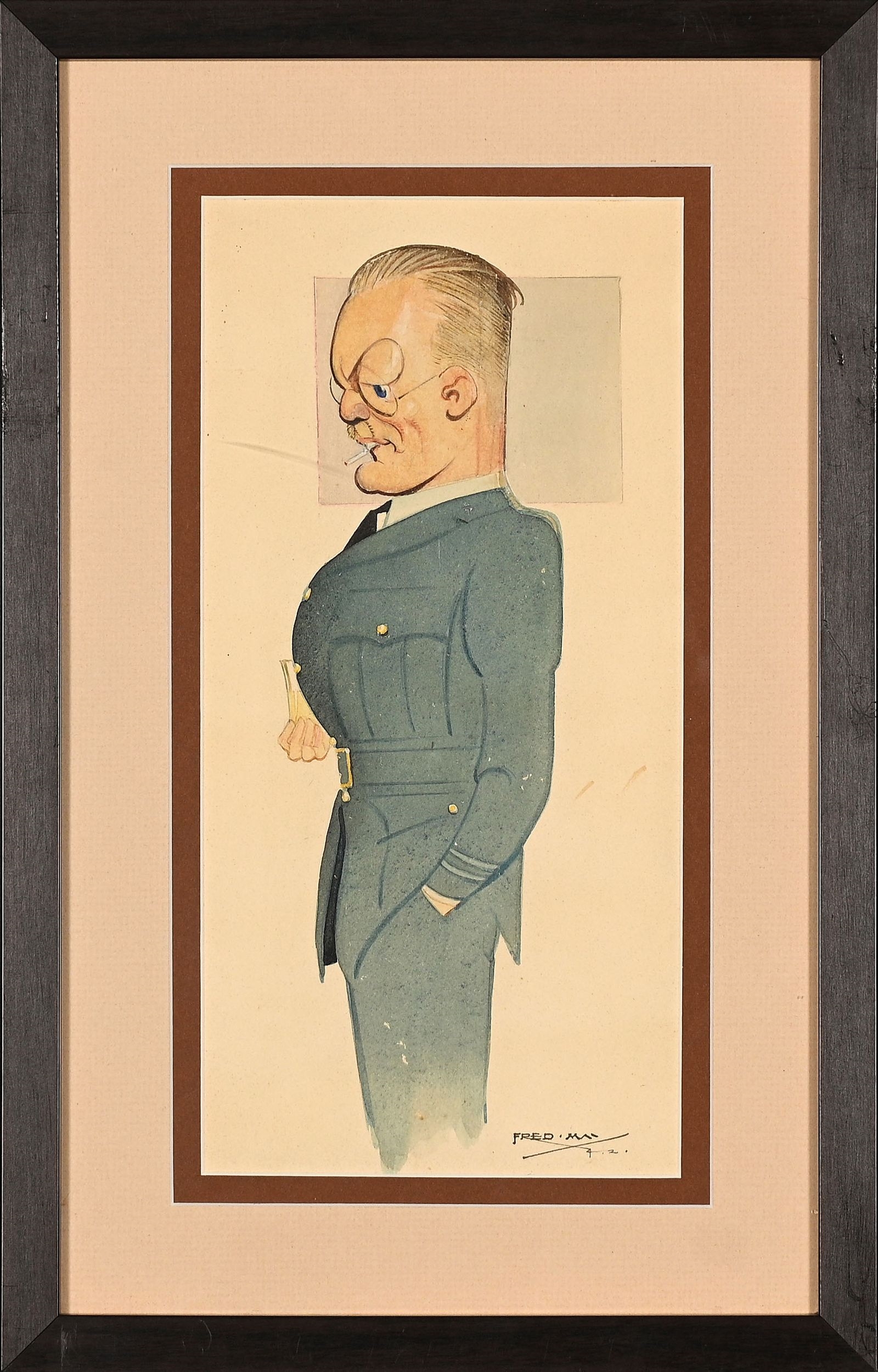Fred May | Military Gentleman (1942) | MutualArt