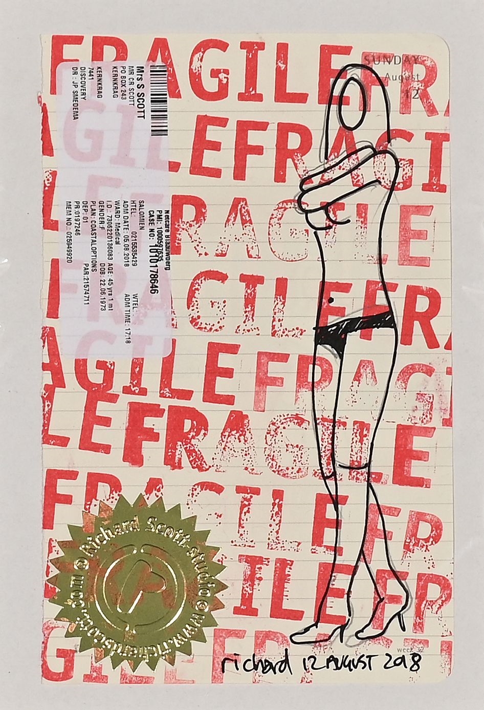 Richard Scott | Fragile (2018) | MutualArt