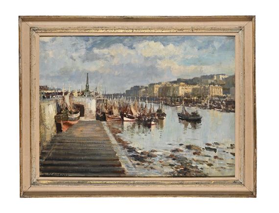 Edward Brian Seago | BOULOGNE HARBOUR | MutualArt
