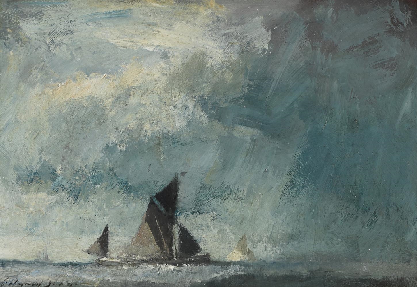 Edward Brian Seago | SUMMER STORM OFF LANDGUARD POINT | MutualArt