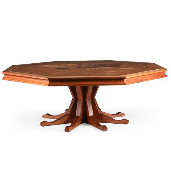 Linley David | MAP OF THE WORLD OCTAGONAL BOARDROOM TABLE (2011 ...