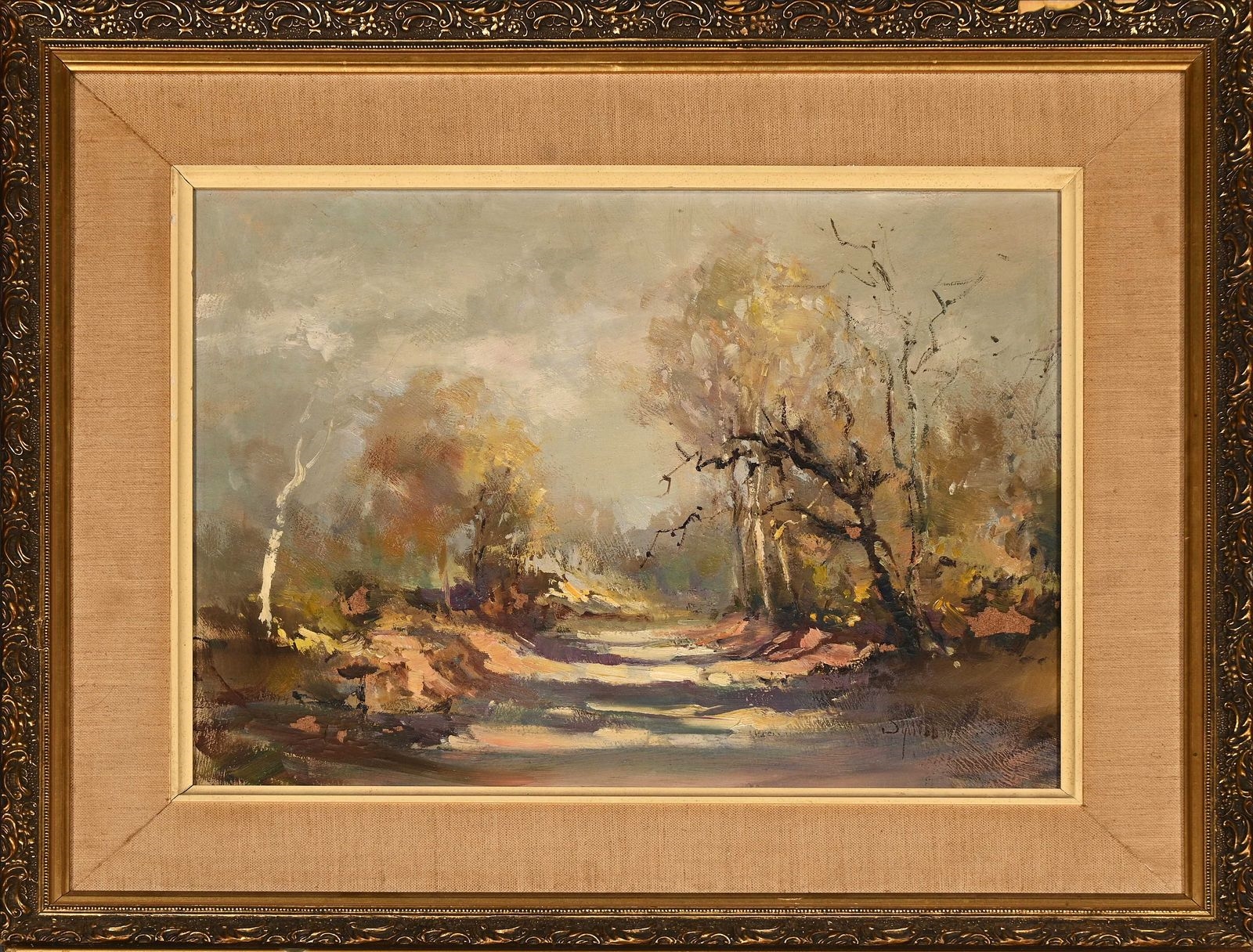 Ruth Squibb | Road and Trees | MutualArt