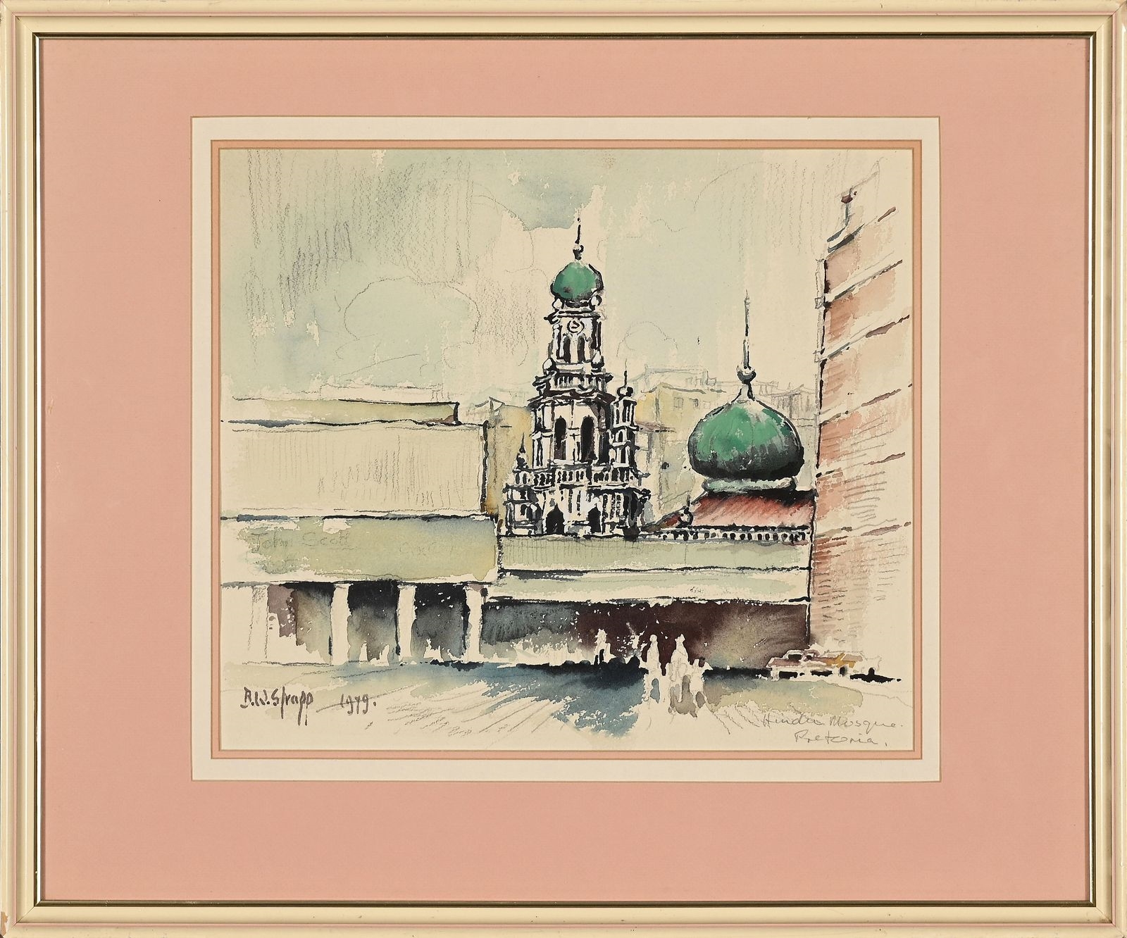 Bransom William Strapp | Hindu Mosque, Pretoria (1978 - 1979) | MutualArt