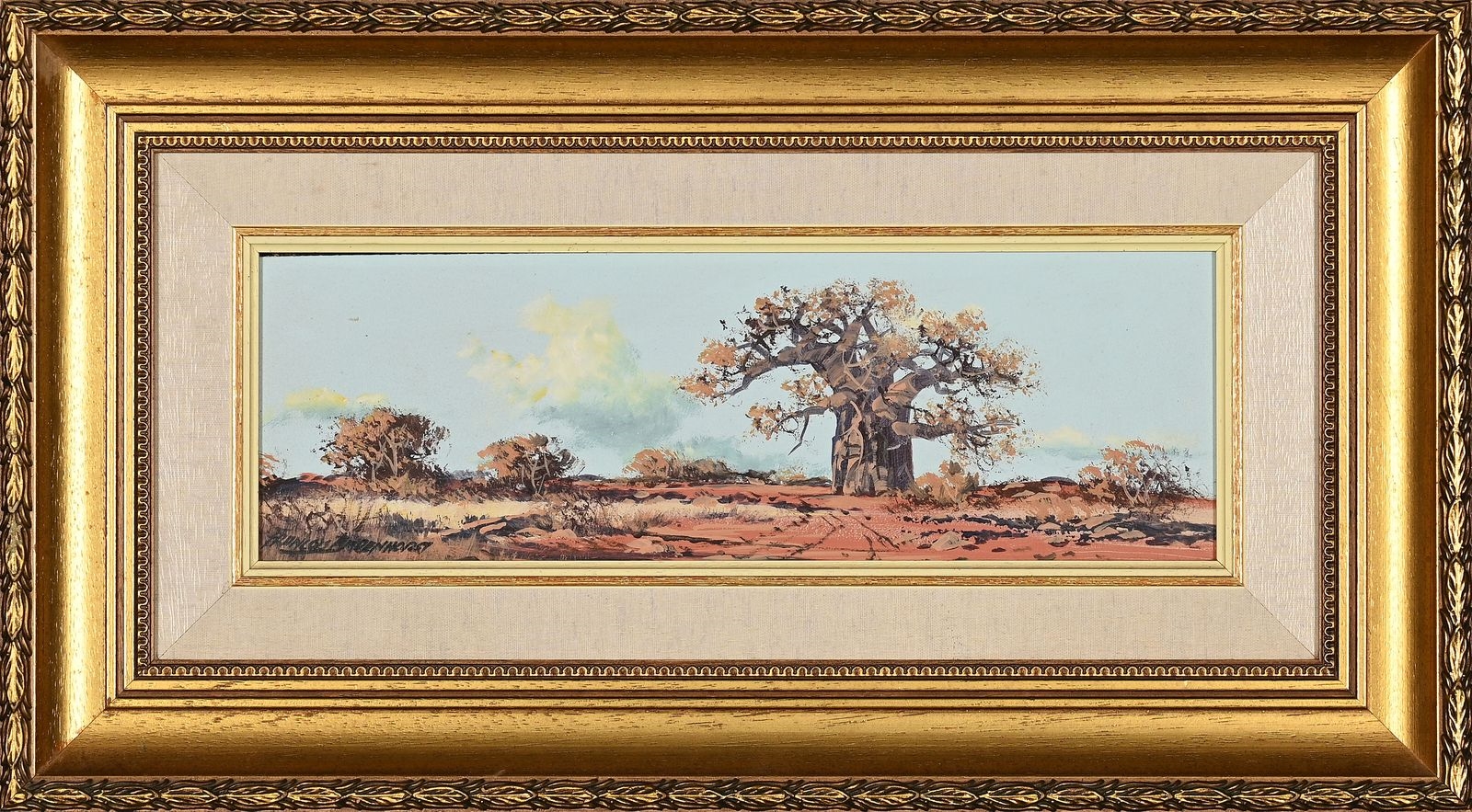Francois Badenhorst | Landscape with Baobab | MutualArt