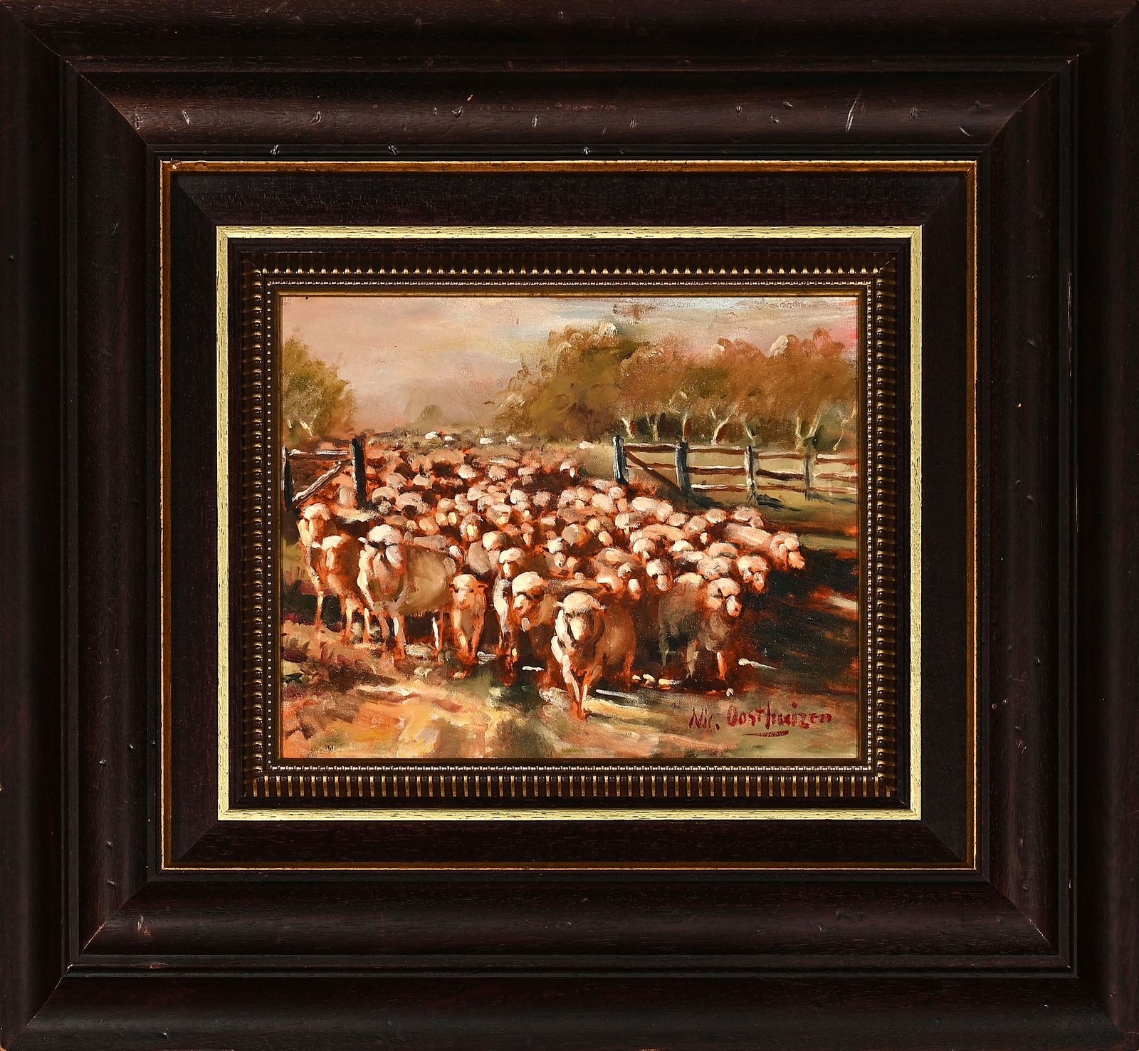 Nico Oosthuizen | Herd of Sheep (20) | MutualArt