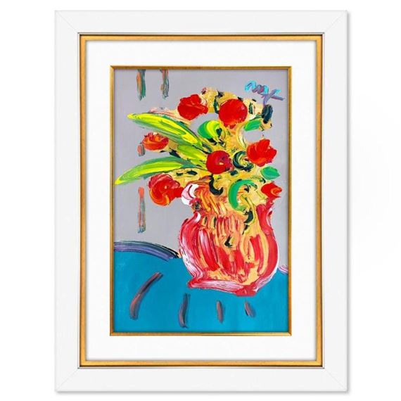 Peter Max | Abstract Flower | MutualArt
