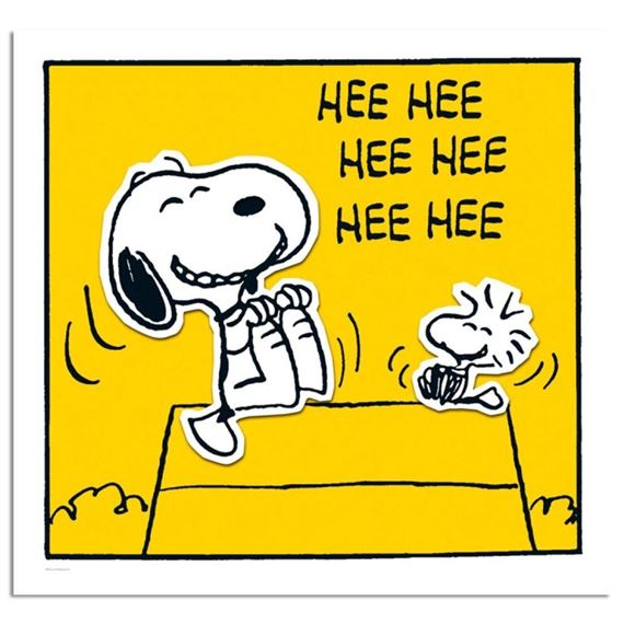 Charles Schulz | Hee Hee Hee Hee: Yellow | MutualArt