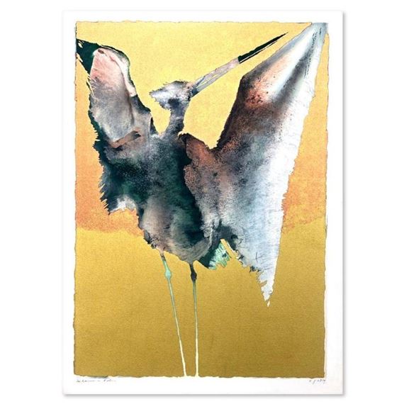 Edwin Salomon | Golden Stork | MutualArt