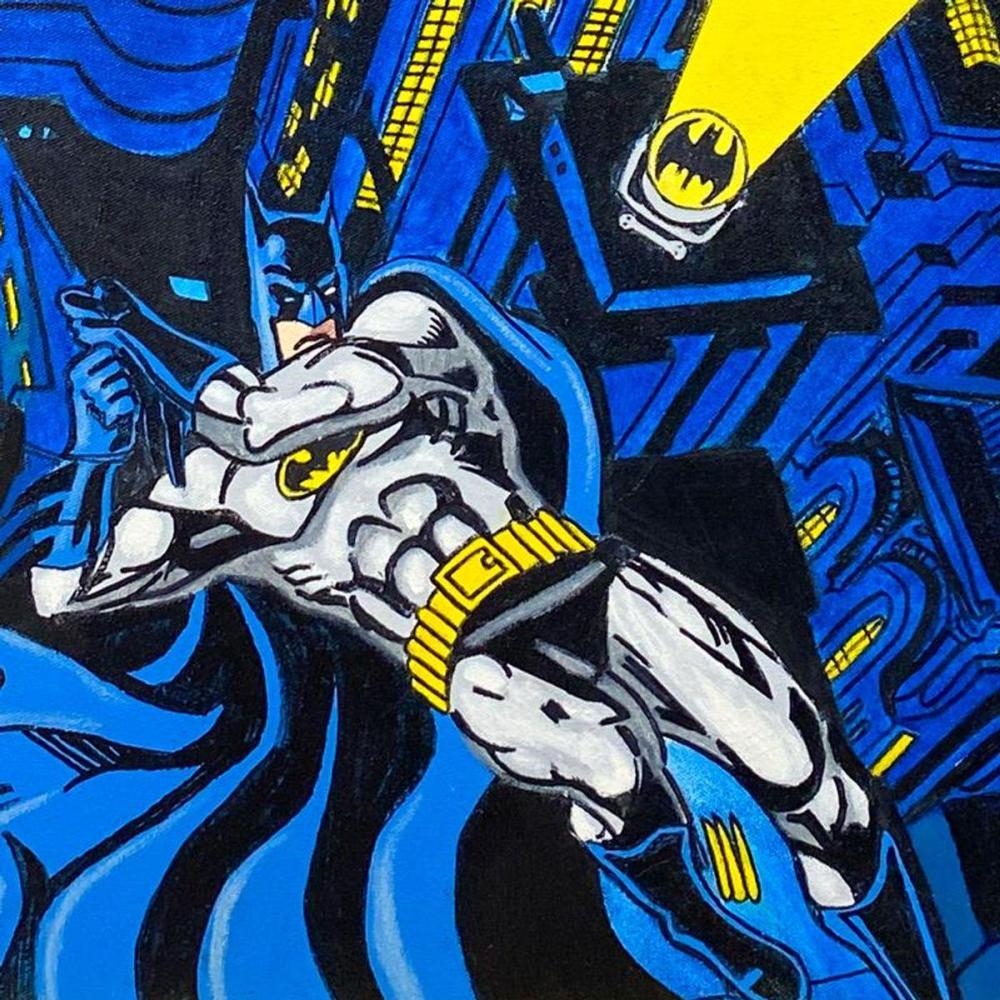Steve Kaufman | Batman III | MutualArt