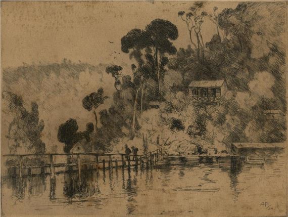 Albert Henry Fullwood | Ku-ring-gai chase (1924) | MutualArt
