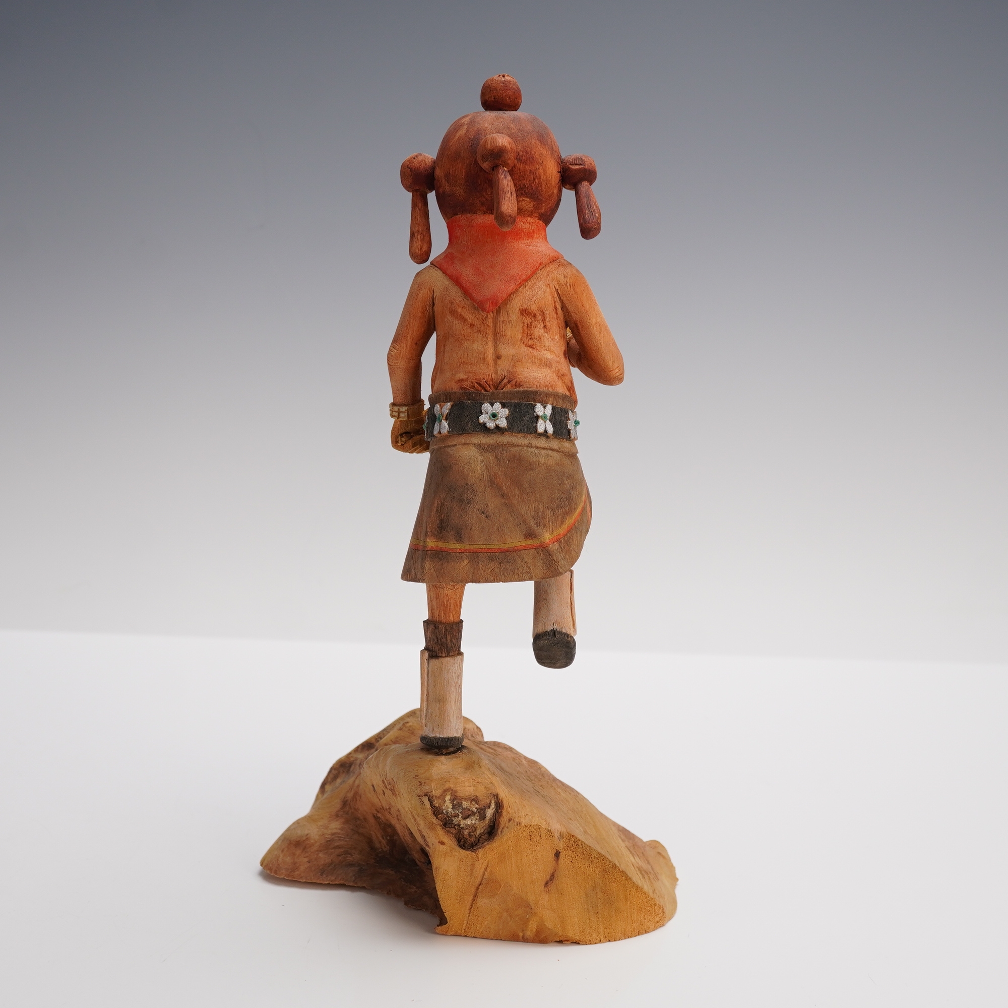 Ernest Honanie | Kachina Doll by Ernest Honamie, Hopi Mudhead | MutualArt
