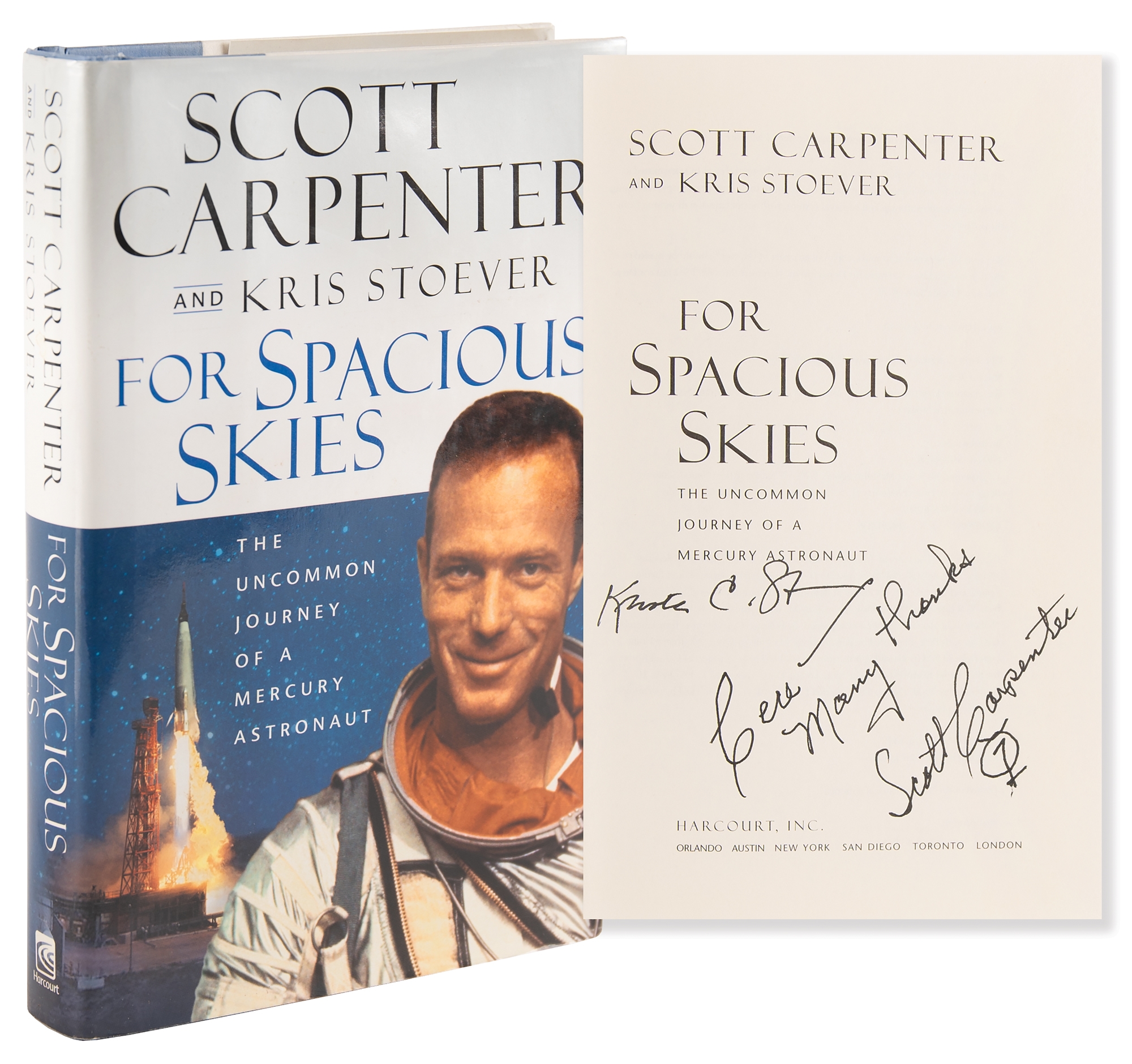 Scott Carpenter | For Spacious Skies: The Uncommon Journey of a Mercury ...