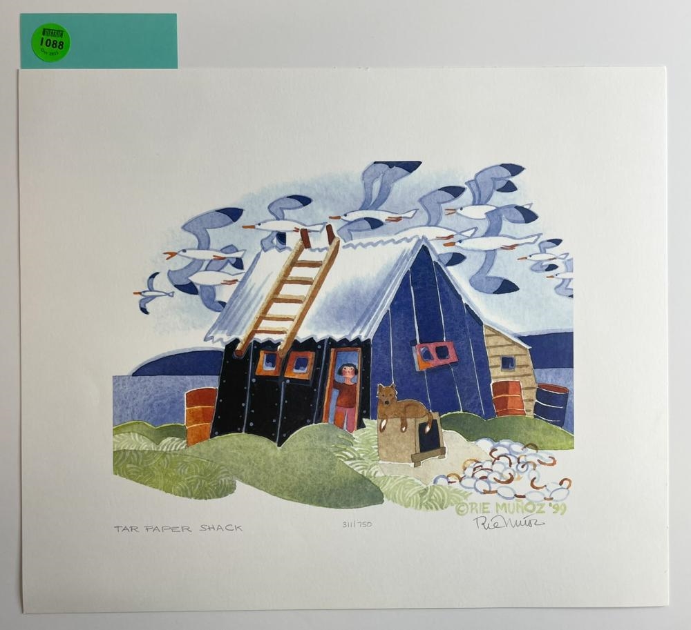 Rie Muñoz | Tar Paper Shack (1999) | MutualArt