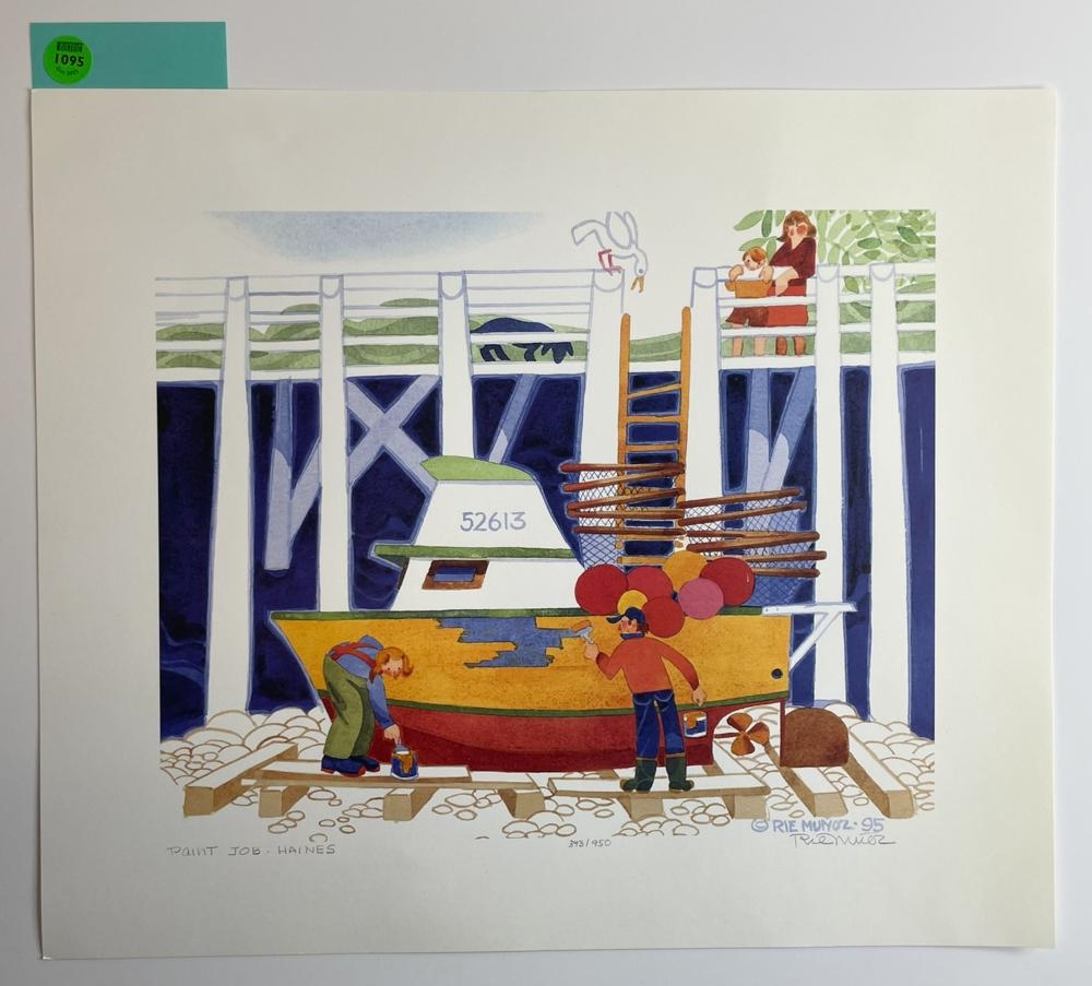 Rie Muñoz | Paint Job - Haines (1995) | MutualArt