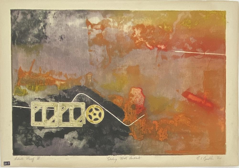 Backen Earle | Etching with Contrasts (1964) | Compare similar artworks ...