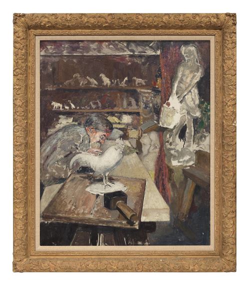 Maria-Mela Muter | Le sculpteur François Pompon dans son atelier (Circa ...