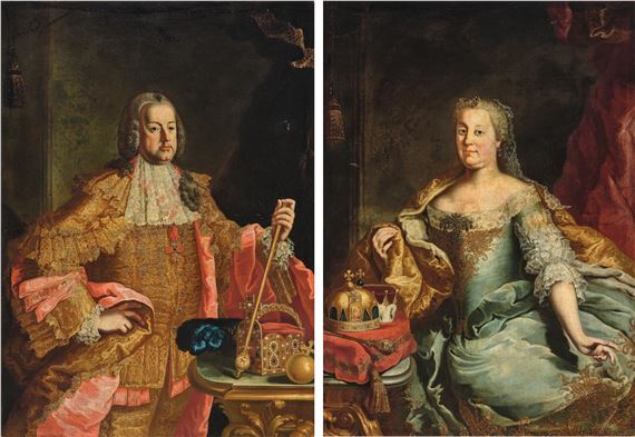 Habsburg Court Painter | Portrait of Emperor Franz I Stephan; and ...