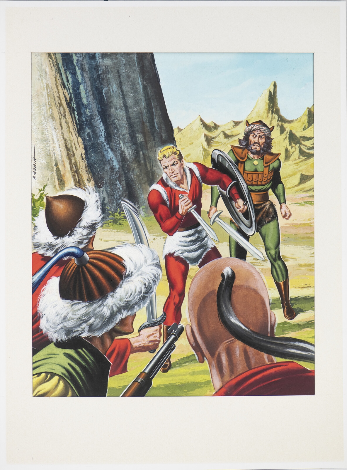 Mario Caria | FLASH GORDON N 70 COVER HISTORIC ALBUM PUBLISHED BY THE ...