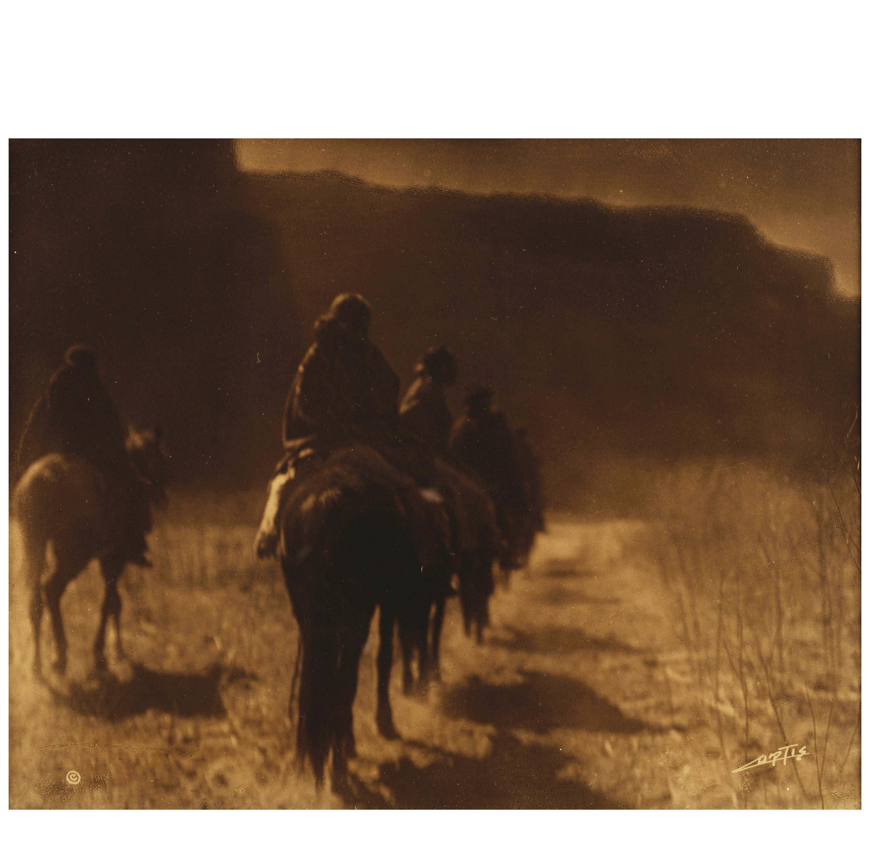Edward S. Curtis | The Vanishing Race, Navajo (1920) | MutualArt