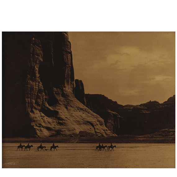 Edward S. Curtis | Canyon de Chelly, Navajo | MutualArt