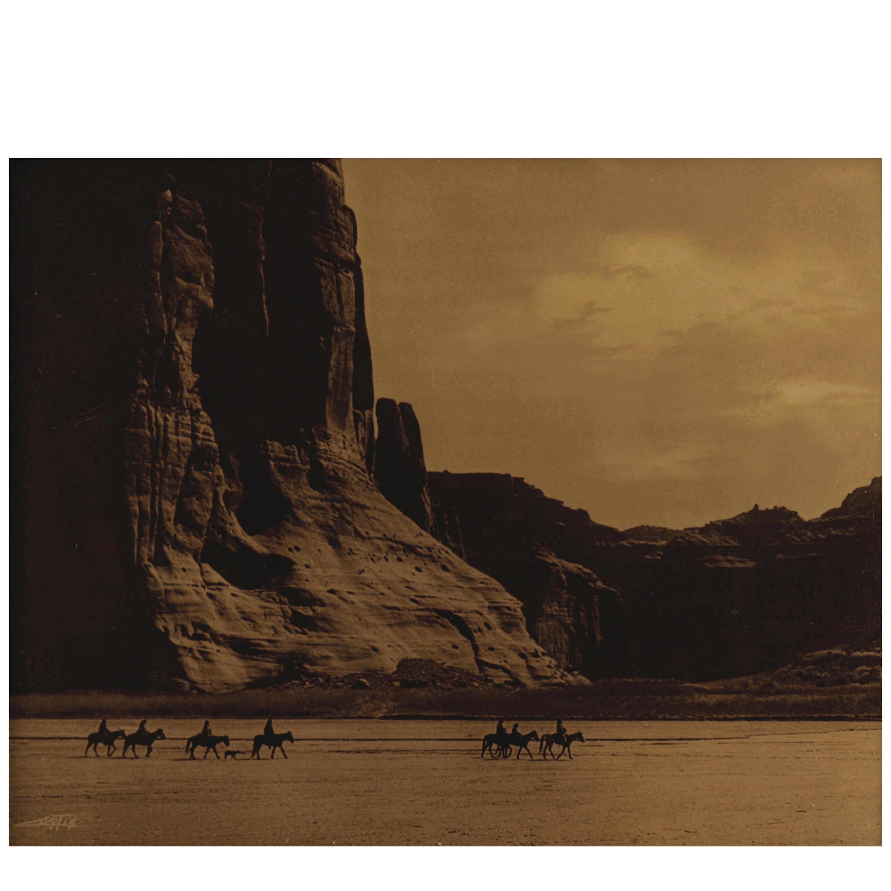 Edward S. Curtis | Canyon de Chelly, Navajo | MutualArt