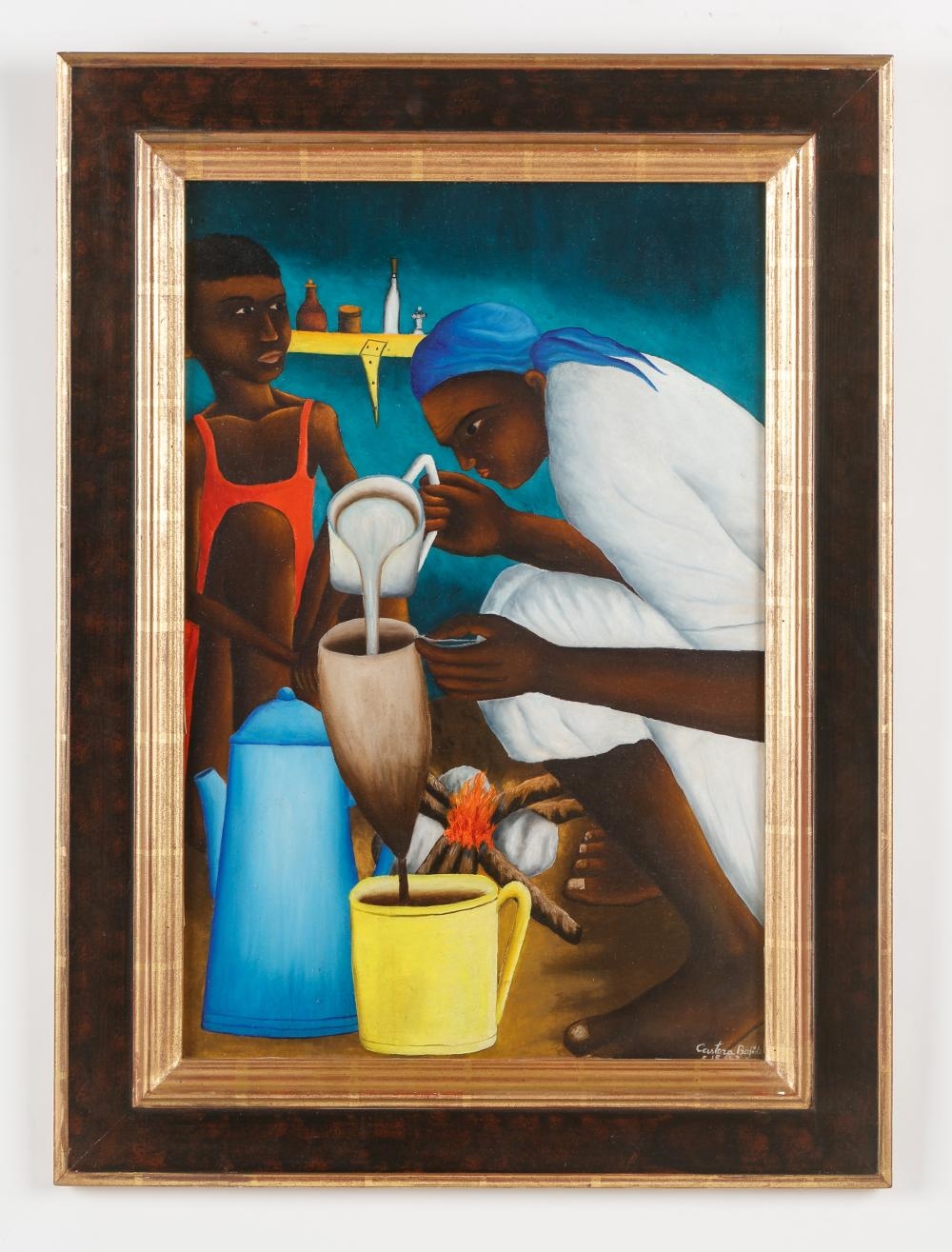 Castera Bazile | Mother & Child (1963) | MutualArt