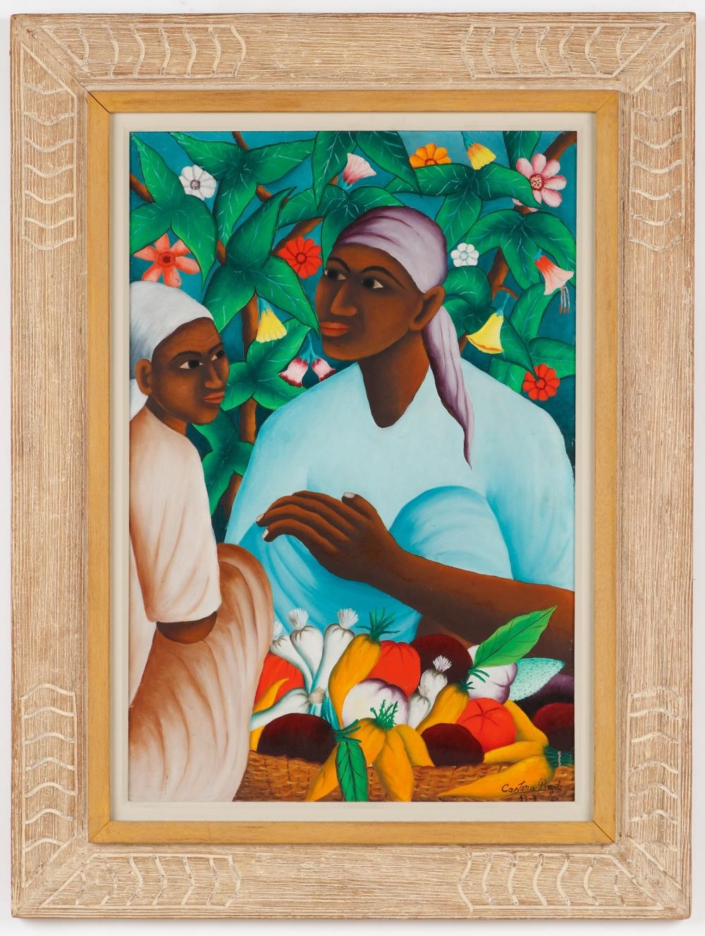 Castera Bazile | Mother & Child (1960) | MutualArt