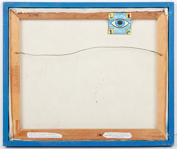 Andre Blaise | President Bill Clinton Playing Saxophone (1997) | MutualArt