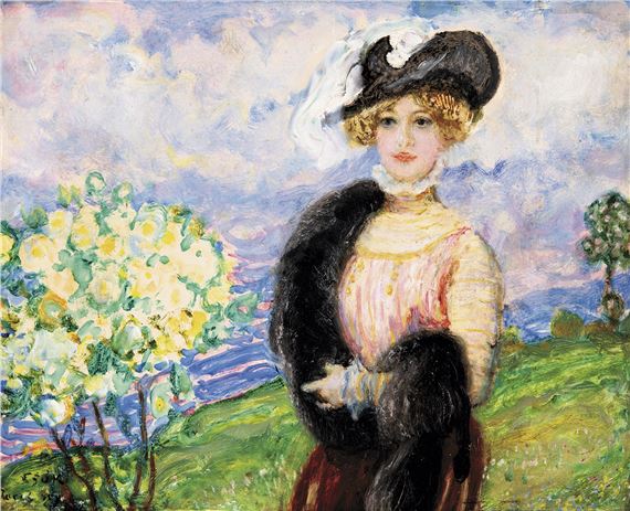 Istvan Csók | Spring (1904) | MutualArt
