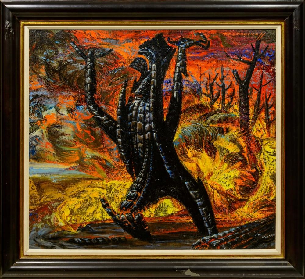 Vladimir Tretchikoff | The Charcoal Forest | MutualArt